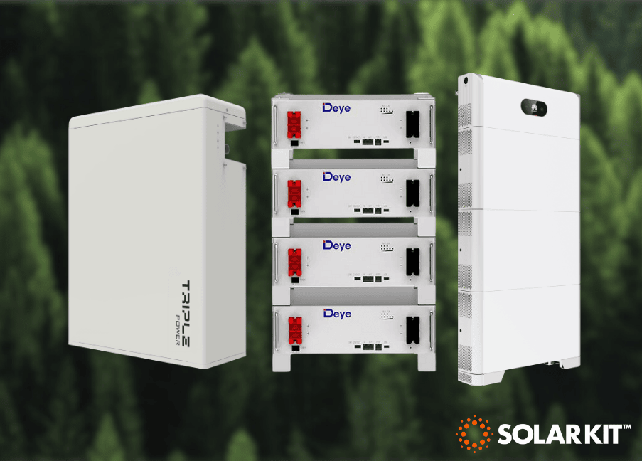 Energy storage with solar PV system - SOLARKIT B2B Webshop