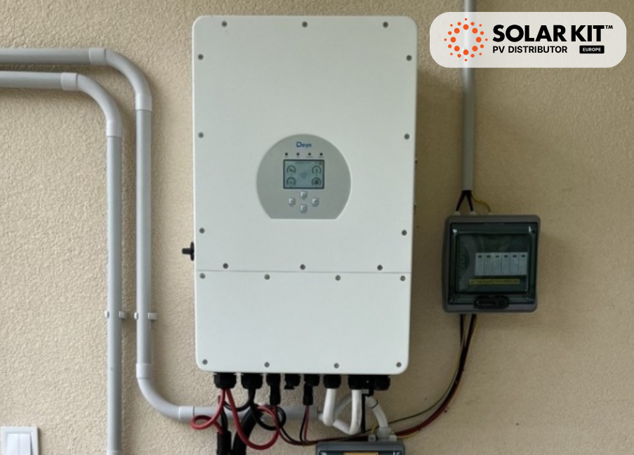 Napelem inverter bekötése lépésenként - SOLARKIT B2B Webshop