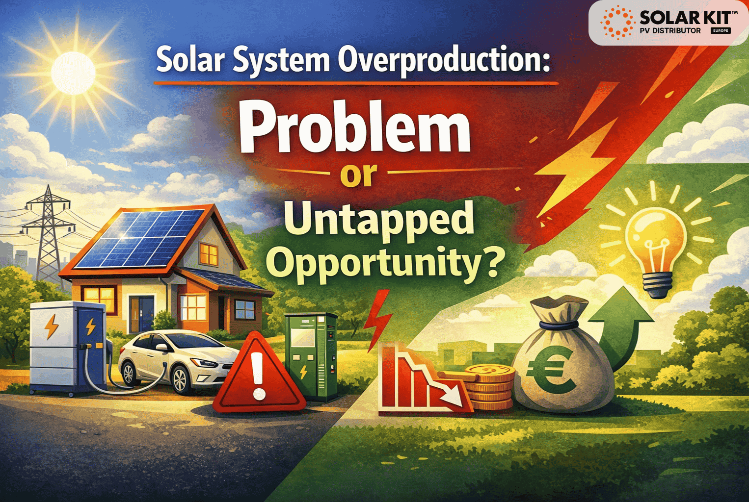 Solar panel system overproduction: problem or untapped opportunity ...